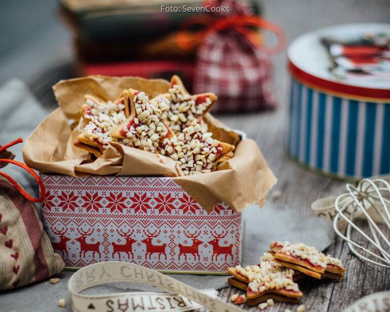 Plätzchen Mandelsterne von SevenCooks