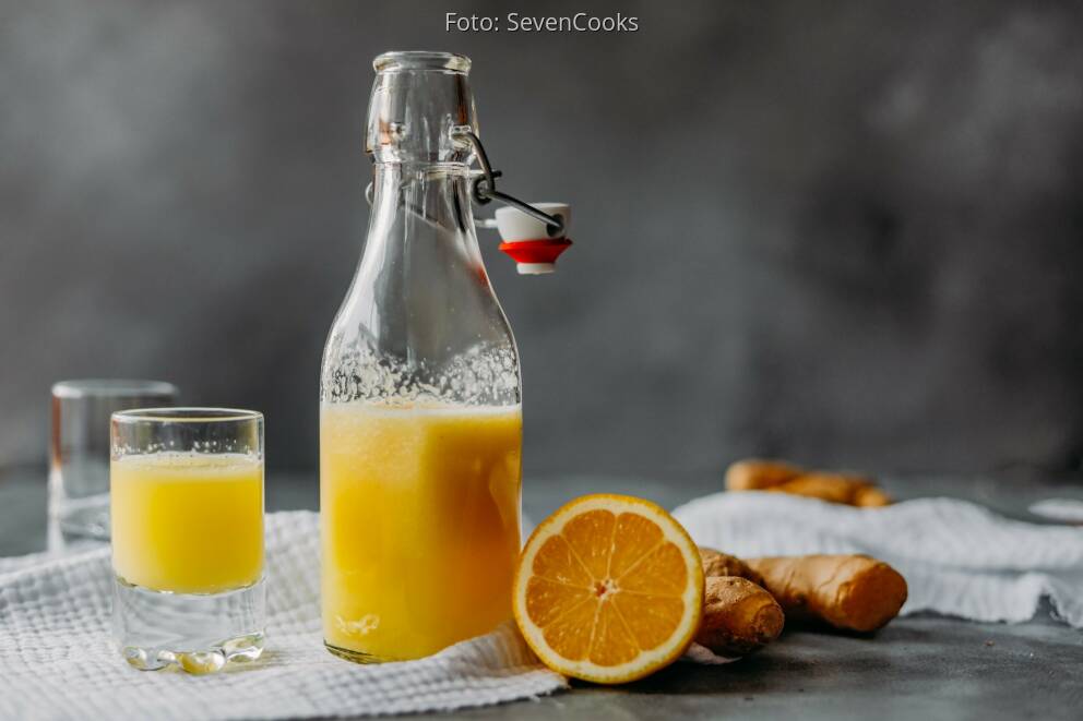 Ingwer Shot selber machen – für dein Immunsystem von SevenCooks