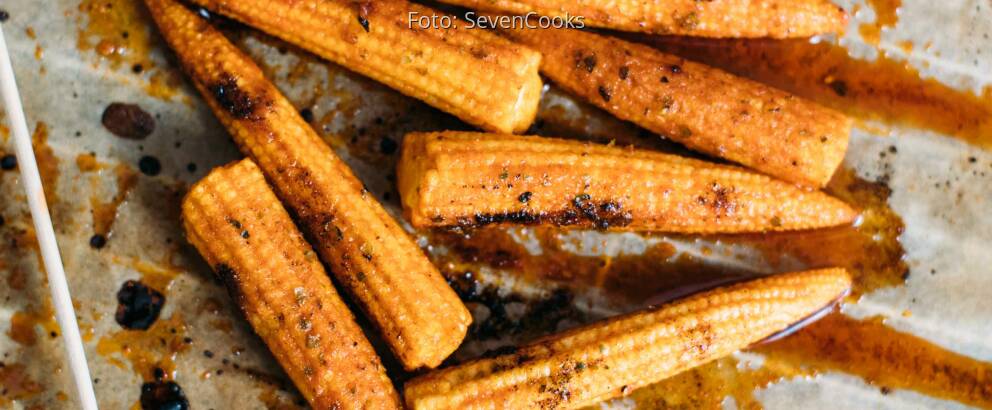 Marinierte Mini-Mais-Spieße | SevenCooks