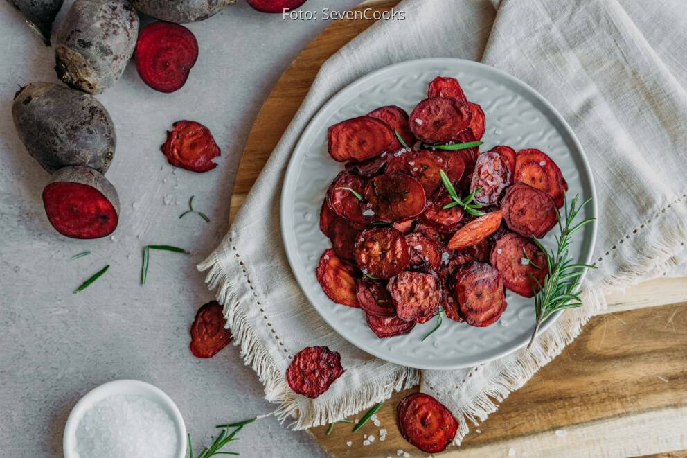 Rote Beete Chips von SevenCooks