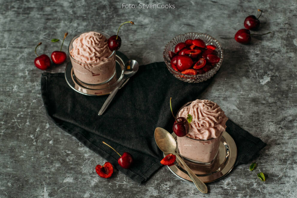 Softeis mit Kirschen von SevenCooks