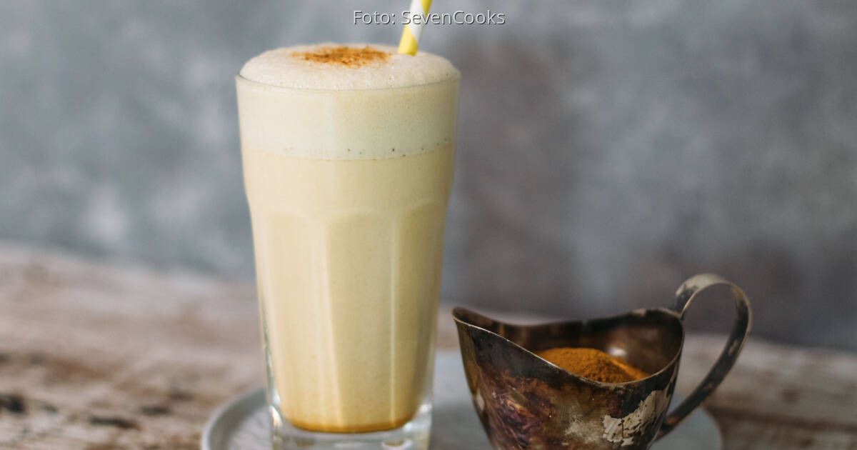 Golden Milkshake | SevenCooks