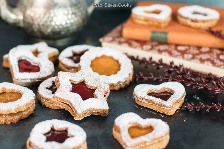 Plätzchen Spitzbuben von SevenCooks